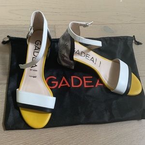 Gadea | Shoes | Gadea Blackwhite Edy Sandal By Lodi With Newgel | Poshmark